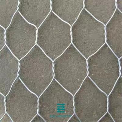 China Hexagonal Wire Mesh Fence Rolls Stone Fence Gabion Box Wire Cages 8 X 10cm Mesh Hole for sale