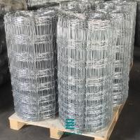 China Galvanizing Fixed Knot Deer Fence Welded Wire Mesh Rolls Silver Color ISO9001 for sale