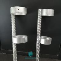 China 800mm Height Galvanised Fence Fittings Wood Column Ground Pile Screw ISO9001 for sale
