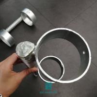 China 800mm Height Galvanised Fence Fittings Wood Column Ground Pile Screw ISO9001 for sale