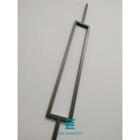 China BSCI  Powder Coating Iron Hollow  2x2 Decorative Metal Fence Posts for sale