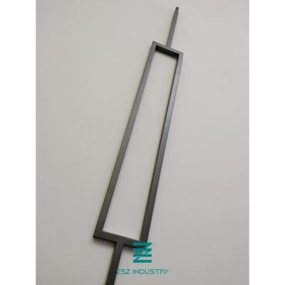 China BSCI  Powder Coating Iron Hollow  2x2 Decorative Metal Fence Posts for sale