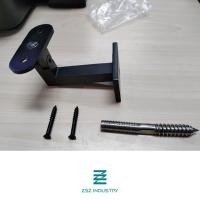 China ISO9001 90 Degree Satin Finish Balustrade Handrail Brackets for sale