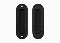 China Modern Stripy Sliding Door Bathroom Handle Lock Set Keyless Push Pull Hidden Handle for sale