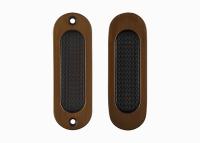 China Modern Stripy Sliding Door Bathroom Handle Lock Set Keyless Push Pull Hidden Handle for sale