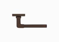 China Amertop Brass Door Lock Set Grey Interiror Bedroom Bathroom Dummy Door Handle OEM / ODM for sale