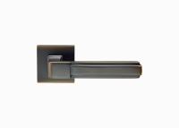 China Amertop Brass Door Lock Set Grey Interiror Bedroom Bathroom Dummy Door Handle OEM / ODM for sale