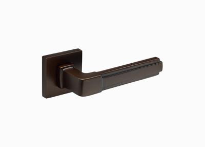China Amertop Brass Door Lock Set Grey Interiror Bedroom Bathroom Dummy Door Handle OEM / ODM for sale