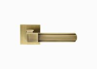 China Amertop Brass Door Lock Set Grey Interiror Bedroom Bathroom Dummy Door Handle OEM / ODM for sale