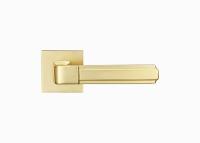China Amertop Brass Door Lock Set Grey Interiror Bedroom Bathroom Dummy Door Handle OEM / ODM for sale