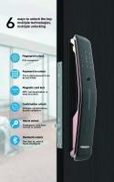 China Security  WiFi APP Access Fingerprint Smart Door Lock for Home for sale