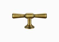 China Golden Decorative Brass Cabinet Pull Handles Modern Cabinet Door Handles for sale