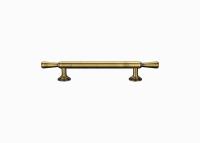 China Golden Decorative Brass Cabinet Pull Handles Modern Cabinet Door Handles for sale