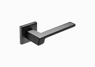 China Villa Bedroom Gold Chrome Solid Wood Interior Door Locksets Wear Resistant for sale