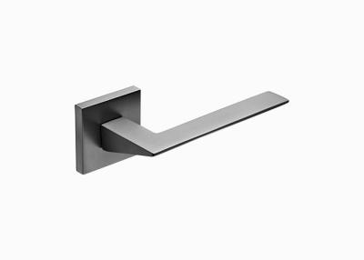 China ISO9001 Wooden Lever Door Handles , OEM Interior Bedroom Brass Door Lock Handle for sale
