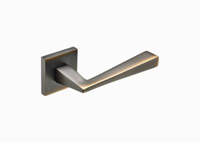 China OEM Villa Brass Door Lock Set Luxury Grey For Interiror Bedroom for sale