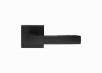 China Luxury Brass Door Lock Set Modern Minimalist Door Handle 85mm 72mm Hole Distance for sale