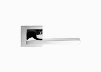 China Amertop Brass Door Lock Set Modern Light Luxury PVD Dummy Lever Door Handle for sale
