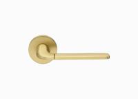 China OEM Apartment Door Lock PVD Plated Luxury Hotel Door Handles for sale