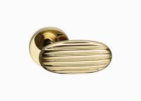 China PVD Black Grey Plated Brass Bathroom Lever Lock Door Handle 94mm 62mm for sale