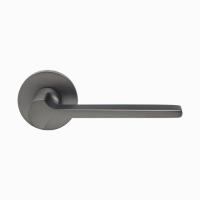 China Luxury Outside Bright Solid Modern Gold Door Handles 135mm 63mm for sale