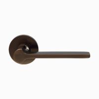 China Luxury Outside Bright Solid Modern Gold Door Handles 135mm 63mm for sale