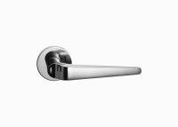 China Fashion Brass Door Handles 159mm 63mm Bronze Black Bronze PVD Chrome Lever Door Handles for sale