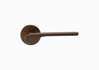China Modern Brass Door Lock Set Gold Black Silver Interiror Double Wood Door Lever Sets for sale