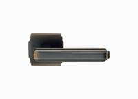 China Wear Resistant Brass Door Handles 137mm 72mm Modern French Door Handles for sale
