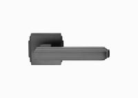 China Wear Resistant Brass Door Handles 137mm 72mm Modern French Door Handles for sale