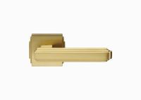 China Wear Resistant Brass Door Handles 137mm 72mm Modern French Door Handles for sale