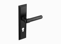 China Nordic Style Minimalist Interior Brass Bathroom Door Locks A003 138mm for sale