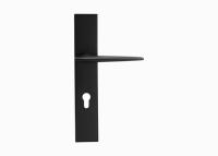China Gold Modern Dummy Lever Door Handles 145mm For Bedroom for sale