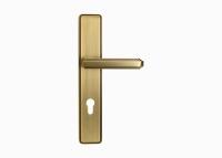China 130mm 63mm Brass Modern Internal Door Handles For Wooden Doors for sale