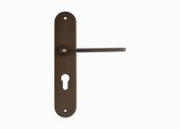 China Amertop Brass Lever Door Handles 136mm Construction Hardware Door Lock Sets for sale
