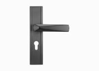 China Brass Luxury Lever Door Handles 130mm 63mm for Front Door for sale
