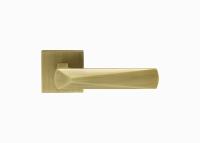 China Elegant High End door Handles , 130mm 64mm Bedroom Lever Door Handles for sale