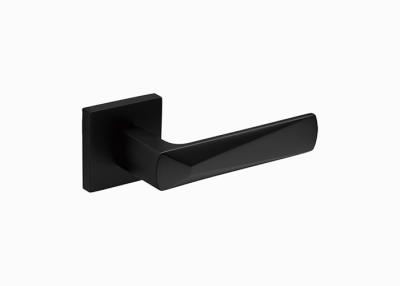 China Elegant High End door Handles , 130mm 64mm Bedroom Lever Door Handles for sale