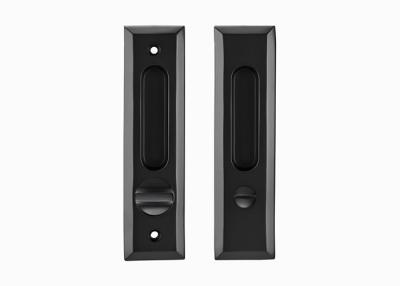 China 42mm 160mm Brass Sliding Door Lock Modern Push Pull Hidden Handle for sale