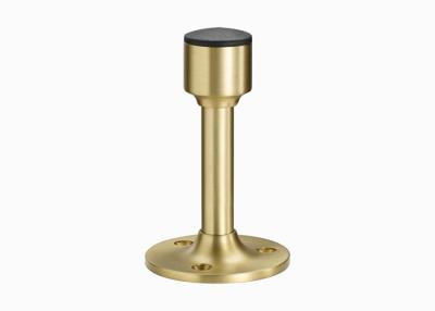 China Rubber Head Brass Door Stops 54mm 88mm Fashionable Elegant Outlook for sale