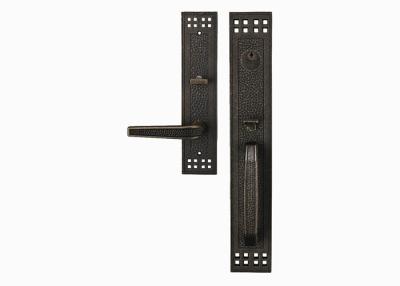 China 89mm 608mm American Door Handles Matte Black Exterior Grip Set Door Handle for sale