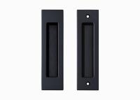 China Invisible Brass Sliding Door Lock Set 48mm 180mm For Bathroom / Kitchen for sale
