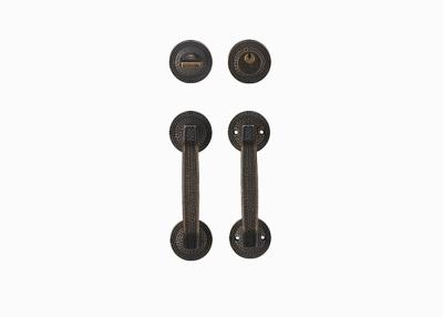 China Brushed Brass American Door Handles 66mm For Living Room for sale