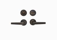 China Brass Lever Lock Door Handle , 66mm 144.2mm Interior Door Lever Handles for sale