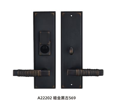 China High Level American Door Handles Morden Antique Brass Door Handles for sale