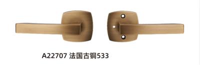 China Luxury Bathroom American Door Handles Hardware Brass Lever door handles for sale