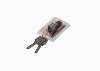 China Easy Installation Brass Single Cylinder Front Door Handleset for sale