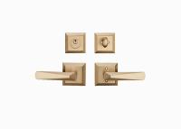 China Amertop Brass Deadbolt Door Lock With Double Handle Lever for sale