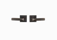China Brass Privacy Lever Door Handle for sale