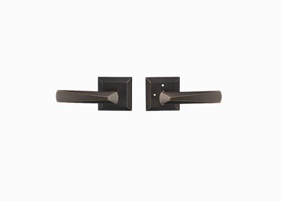 China Brass Privacy Lever Door Handle for sale